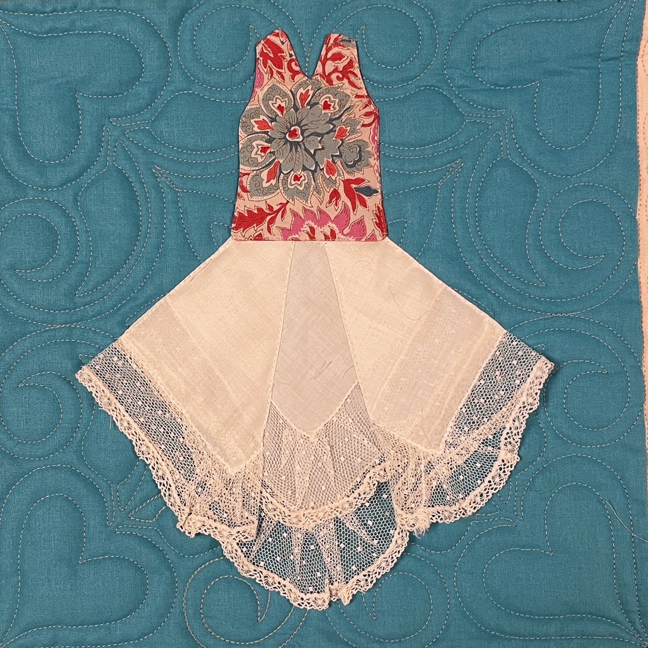 Hankie Dress Quilt Block – Oh Kaye Quilting