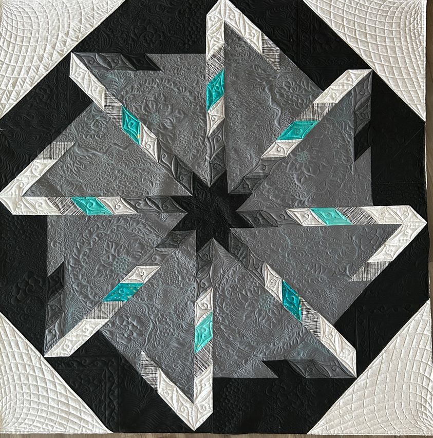 Iris Quilt Block Pattern